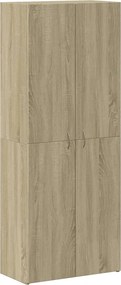 Kartotéka dub sonoma 60 x 32 x 153 cm kompozitní dřevo 3276646
