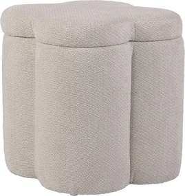 XXXLutz TABURET, textil, 43/46/43 cm Xora - Taburety - 001243009301