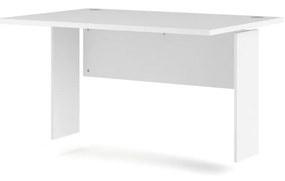 FALCO Psací stůl Office 80400/70 bílá/silver grey