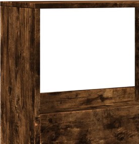 Knihovna kouřový dub 100 x 33 x 155,5 cm kompozitní dřevo 3309397