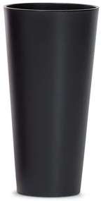 PROSPERPLAST Květináč - TUBUS SLIM Průměr: 25 cm, Barva: bílá