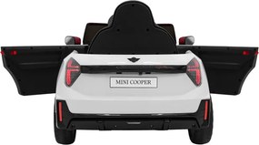 Elektrické autíčko Mini Cooper bílé