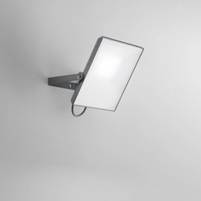 FAN LED-AXEL-50-SIL Venkovní reflektor LED, 50 W, CCT, stříbrná, IP65 - FANEUROPE