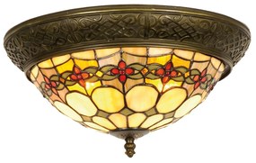 Závěsné svítidlo Tiffany Oxford - Ø 38*19 cm 2x E14 / max 40w