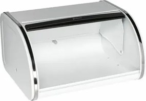 Brabantia Roll Top Chlebník střední velikost bílá / nerez ocel / 31.6
