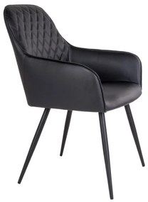 Designová jídelní židle Gracelyn, černá