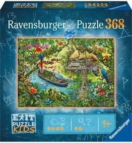 Ravensburger Exit KIDS Puzzle: Džungle / 368 dílků / od 9 let
