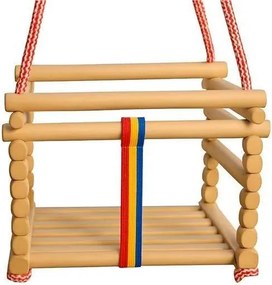 Dětská houpačka buková Baby Mix přírodní