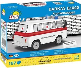 COBI 24595 Barkas B1000 Sanitka / 1:35 / 157 kostek / od 5 let