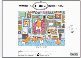 GALISON Puzzle Muzeum Corgi / 1000 dílků / 69 x 51 cm