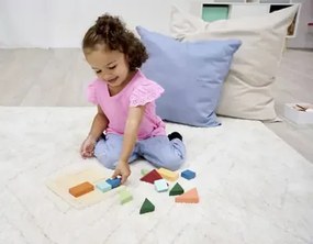 EICHHORN Vkládačka Montessori Čtverce / 12 dílků / dřevo / od 24 měsíc