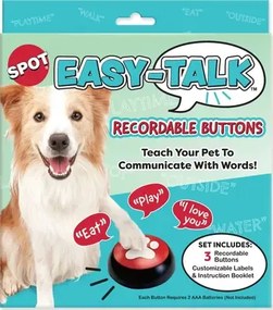 SPOT Nahrávací komunikační tlačítka Easy Talk / Hračka pro psy a kočky