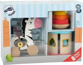 Small Foot Dřevěný motorický set hraček / od 12 měsíců
