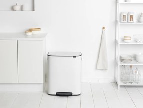 Brabantia BO pedálový koš 60L bílá