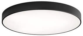 LED Stropní svítidlo CLEO LED/96W/230V 4000K pr. 80 cm černá
