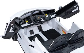 Elektrické autíčko Lamborghini Revuelto XL bílé