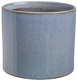 GLAZE Glazovaný květináč 17 cm - olivová