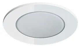 PANLUX Pevný LED podhled SPOTLIGHT IP65 ROUND bodovka, bílá - teplá