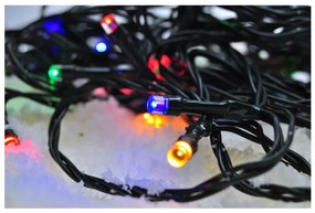 Solight | LED Vánoční venkovní řetěz 200xLED/230V IP44 25 m barevný | SL0442