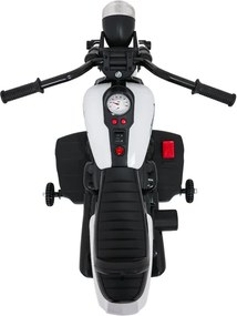 Elektrická motorka STAR bílá