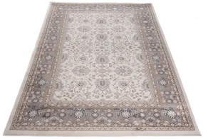 Kusový koberec klasický COLORADO 2512A bílý šedý Rozměr: 300x400 cm