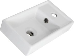 Comodo Koupelnová skříňka s keramickým umyvadlem Luka 40 P/L