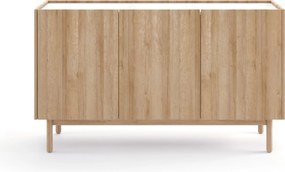 PSK Komoda BORA, Riviera/Marmur Bianco 144 cm