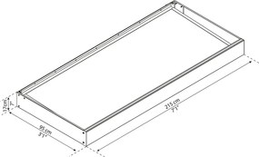 Palram - Canopia Sophia 2150 čirá - vchodová stříška