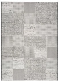 Šedobéžový venkovní koberec Universal Weave Mujro, 77 x 150 cm