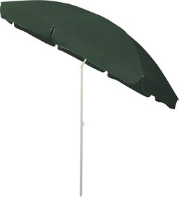 Plážový slunečník zelený 300 cm 314709