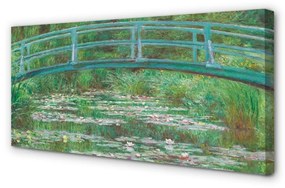 Obrazy na plátně Art malované bridge 100x50 cm