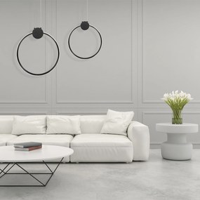 Toolight Toolight, LED stropní svítidlo 50cm 23W 4000K APP1398-CP. černá, OSW-00956