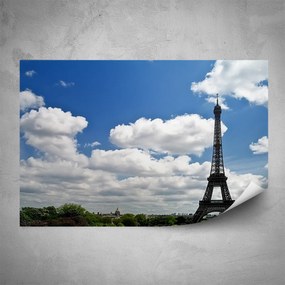 Plakát - Symbol Paříže (60x40 cm) - PopyDesign