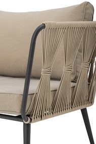 BLOOMINGVILLE Zahradní pohovka PAVONE 174 cm béžová 82064371
