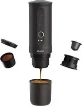 Outin Nano Portable Coffee Maker šedá / Přenosný kávovar na espresso /