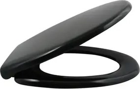 Spirella EASY CLIP WC prkénko černé / duroplast Thermodur