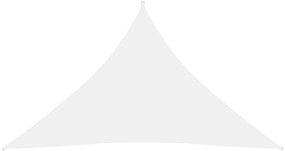 Stínící plachta oxfordská látka trojúhelník 3 x 3 x 4,24 m bílá - Default Title
