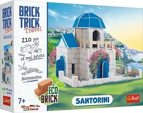 Trefl - Stavebnice - BRICK TRICK Travel: Santorini M / 260 dílů / věk