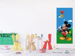 Dětská vliesová fototapeta na zed' Mickey Mouse a Přátelé, Disney | 90 x 202 cm | DFTDNV 5407
