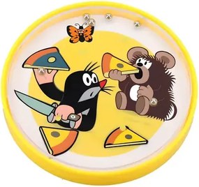 WIKY Kuličkový labyrint Krteček / Hlavolam / 9 cm / od 3 let