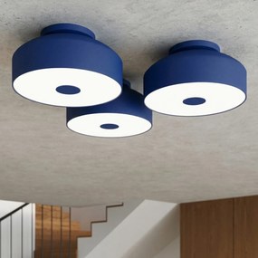 Sollux Lighting Stropní svítidlo OMIQ ultramarínové