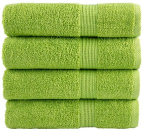 Premium ručníky SOLUND 4 jablkově zelené 50x100cm 600 g/m² 137498