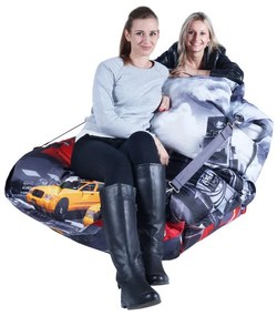 BeanBag Designový sedací vak 189x140 city