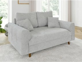 Šedá žinylková pohovka 150 cm Ariella - II. jakost – Ropez