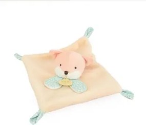 Doudou Plyšový muchláček růžový Liška 19 cm / od 0 měsíců