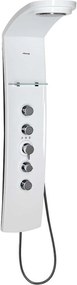 Polysan Luk - Sprchový panel 250x1300 mm s termostat. baterií, nástěnný 80312