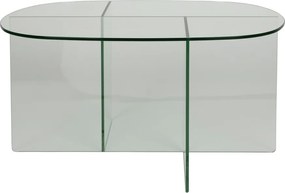 Skleněný konferenční stolek 60x80 cm Linea – Zuiver