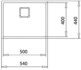Kuchyňský dřez Teka FLEXLINEA RS15 50.40 X