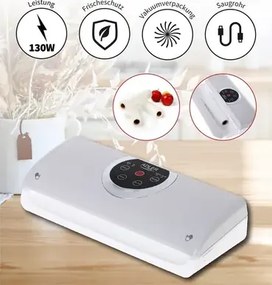 Adler AD 4503 bílá / Vakuová svářečka / 130W / -0,80 bar
