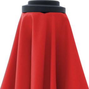 Doppler LIFE zahradní slunečník 180 cm červená
